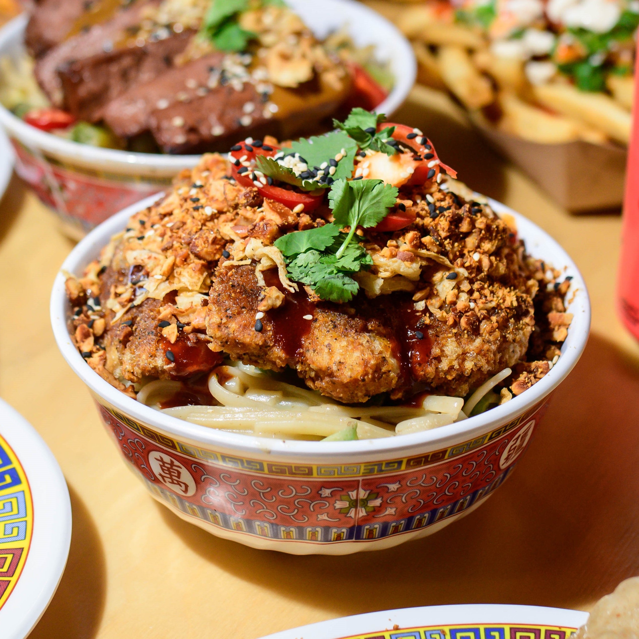 Angry Noodles (1/2 pan) | Pow Pow